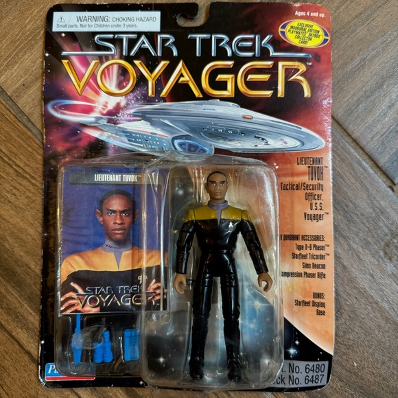 Playmates Toys | Toys | Star Trek Voyager Lieutenant Tuvok Action ...